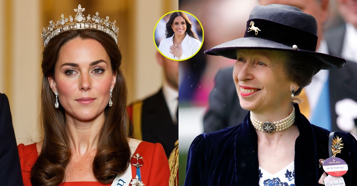 Jealous, Princess Catherine was surprised by Princess Anne's message ...